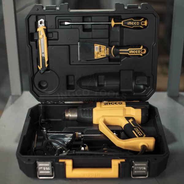 Heat Gun LCD Digital (2000W 50-630çC) INGCO HG200028-1 Hot Gun Blower ...